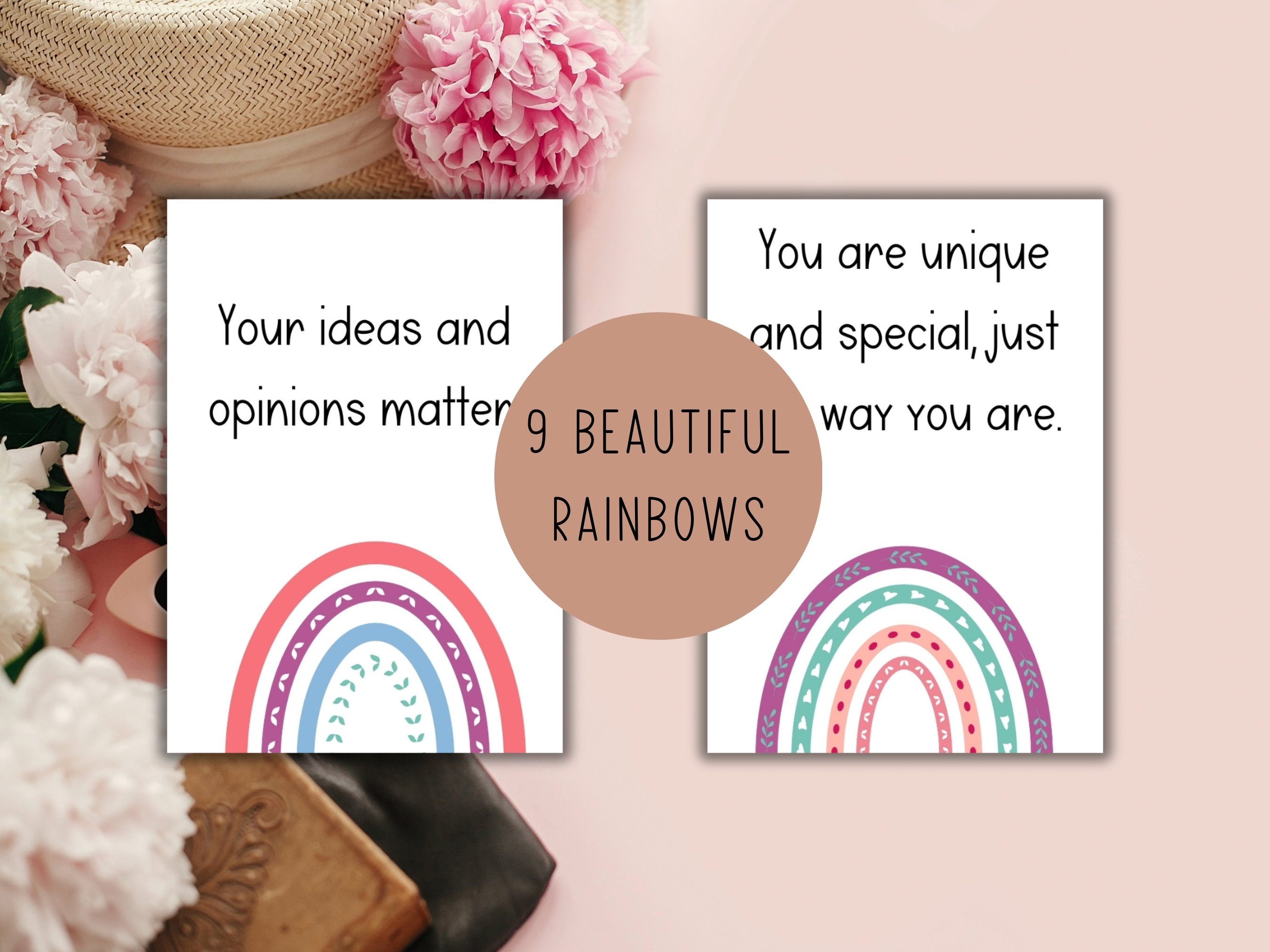 Affirmation Cards for Girls, Positive Quote Cards, Pre-teen Self Esteem ...