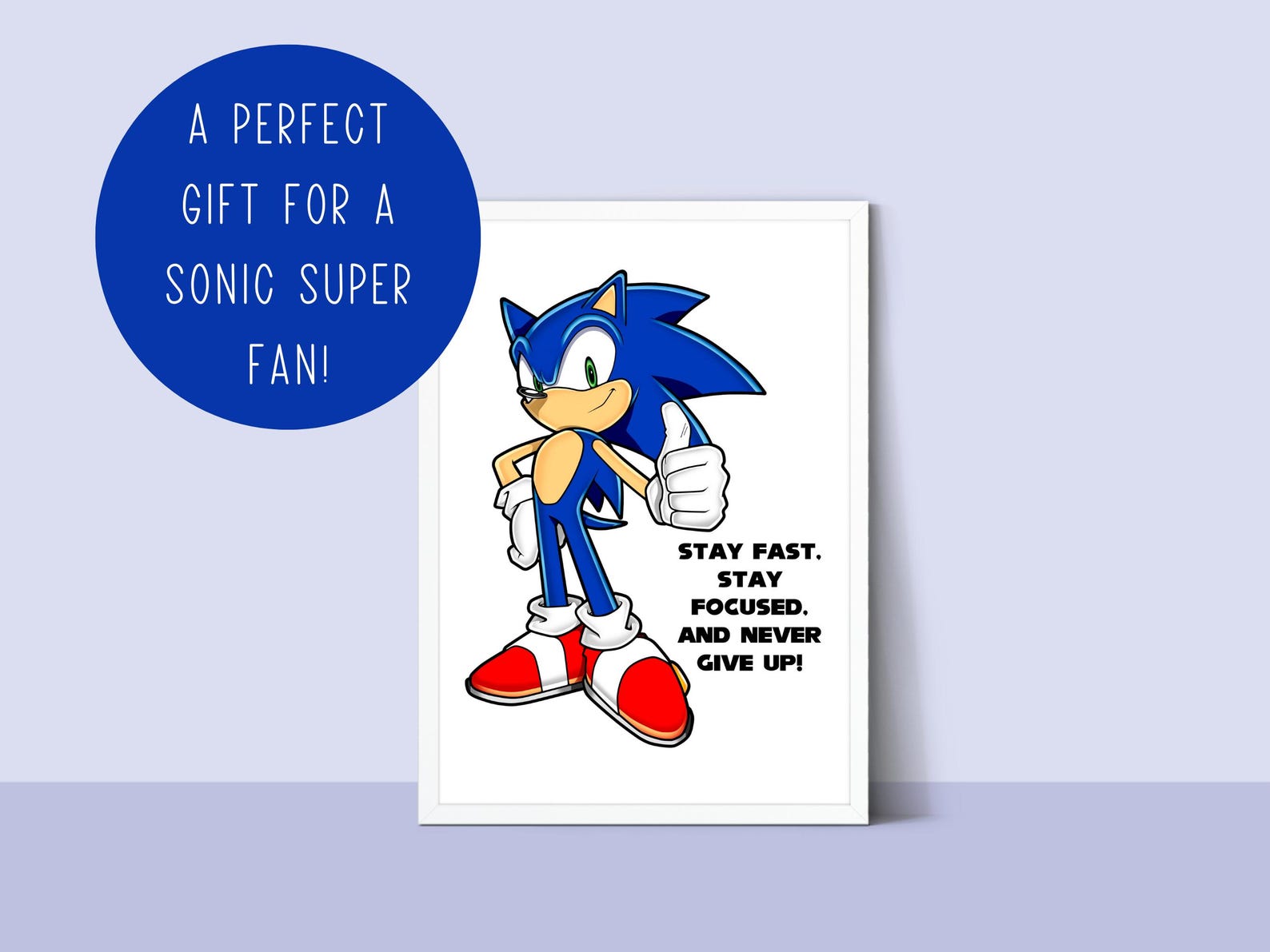 Sonic the Hedgehog Posters / Sonic and Friends Printable Art / Sonic ...