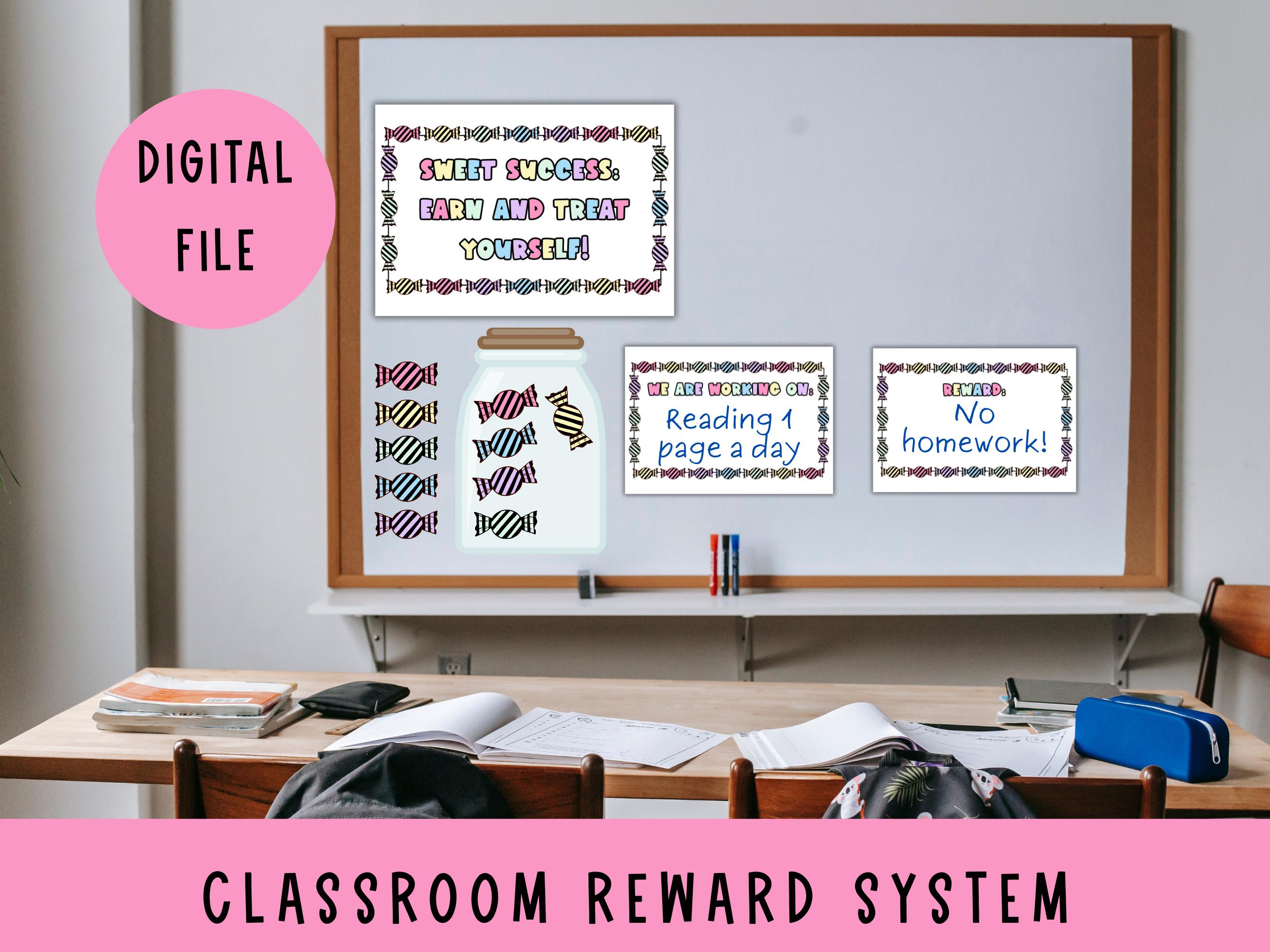 Classroom Reward Jar System / Printable Behavior Management / Teamwork ...
