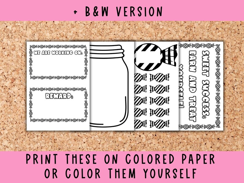 Classroom Reward Jar System / Printable Behavior Management / Teamwork ...