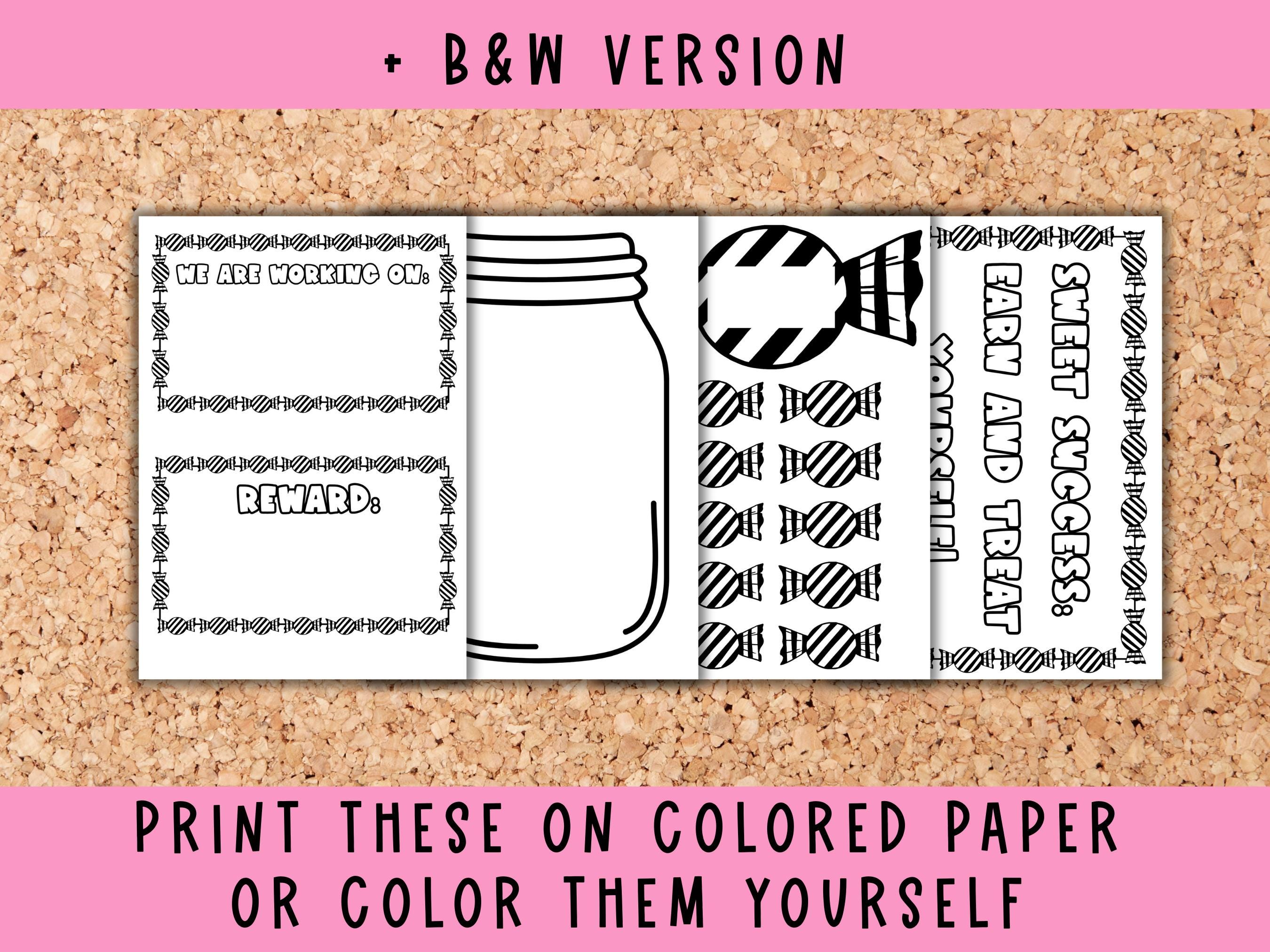 Classroom Reward Jar System / Printable Behavior Management / Teamwork ...