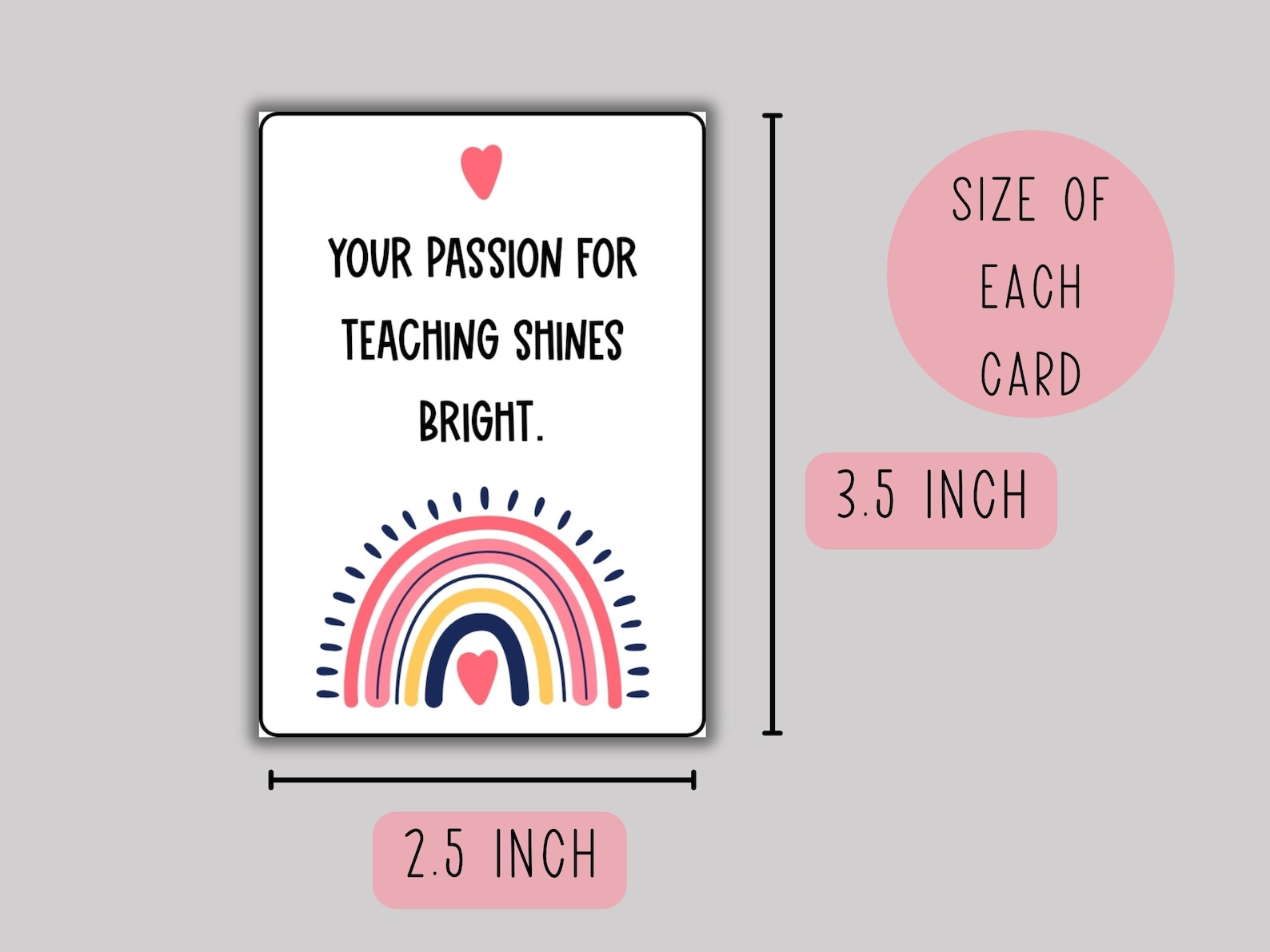 Teacher Affirmation Cards, Teacher Appreciation Gift, Printable Cards ...