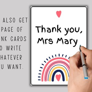 Teacher Affirmation Cards, Teacher Appreciation Gift, Printable Cards ...