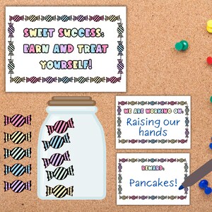 Classroom Reward Jar System / Printable Behavior Management / Teamwork ...