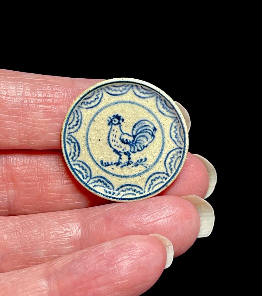 IGMA Jane Graber Pottery Pretty Bird Plate 1-inch - Etsy