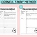 A4 Printable Study Planner | Cornell Study Planner | the Boxing Study ...