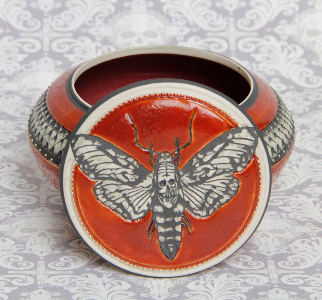 Death Head Moth Secrets Box - Etsy