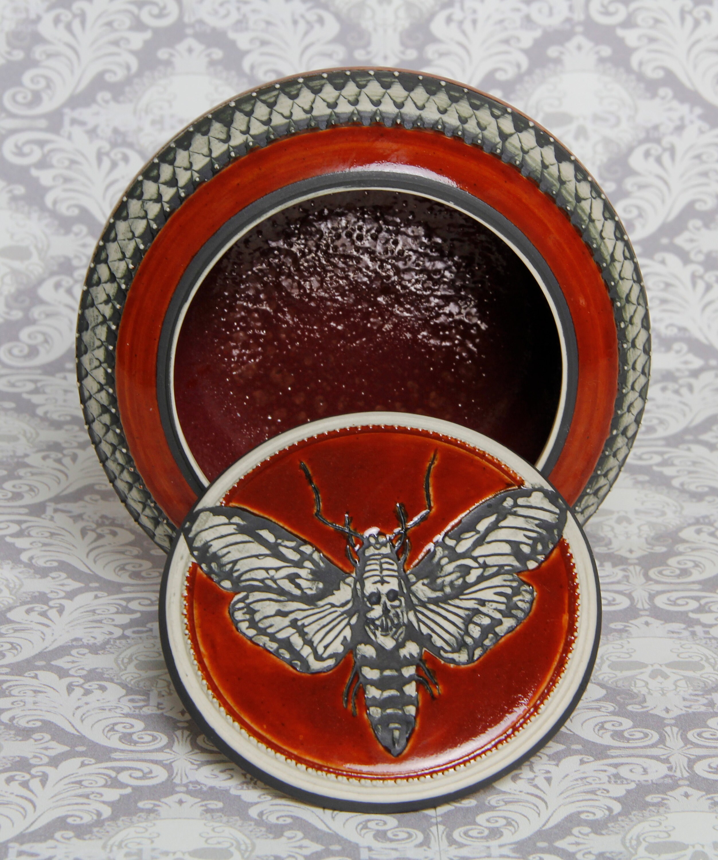 Death Head Moth Secrets Box - Etsy