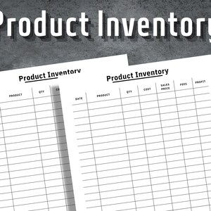 Product Inventory, Product Inventory Management, Editable Product ...