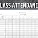 Class Attendance, Class Record, Attendance Log, Grade Book, Classroom ...