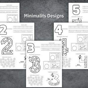 Numbers Worksheet, Numbers Coloring Pages, Printable Numbers ...