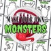 Make Your Own Monsters, Halloween Activities, Printable Coloring Pages ...