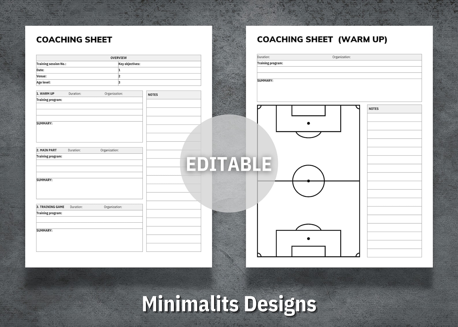 Soccer Coaching Sheet, Football Coaching Sheet, Soccer Practice Plan ...