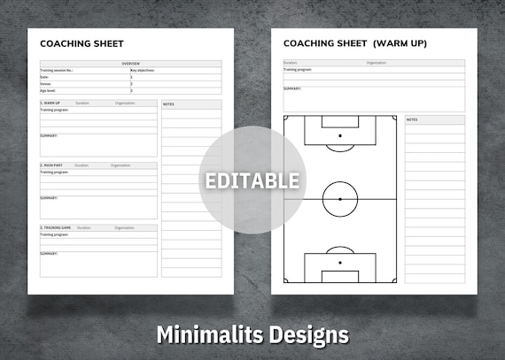 Soccer Coach Sheet Shop | Modern Soccer Coach