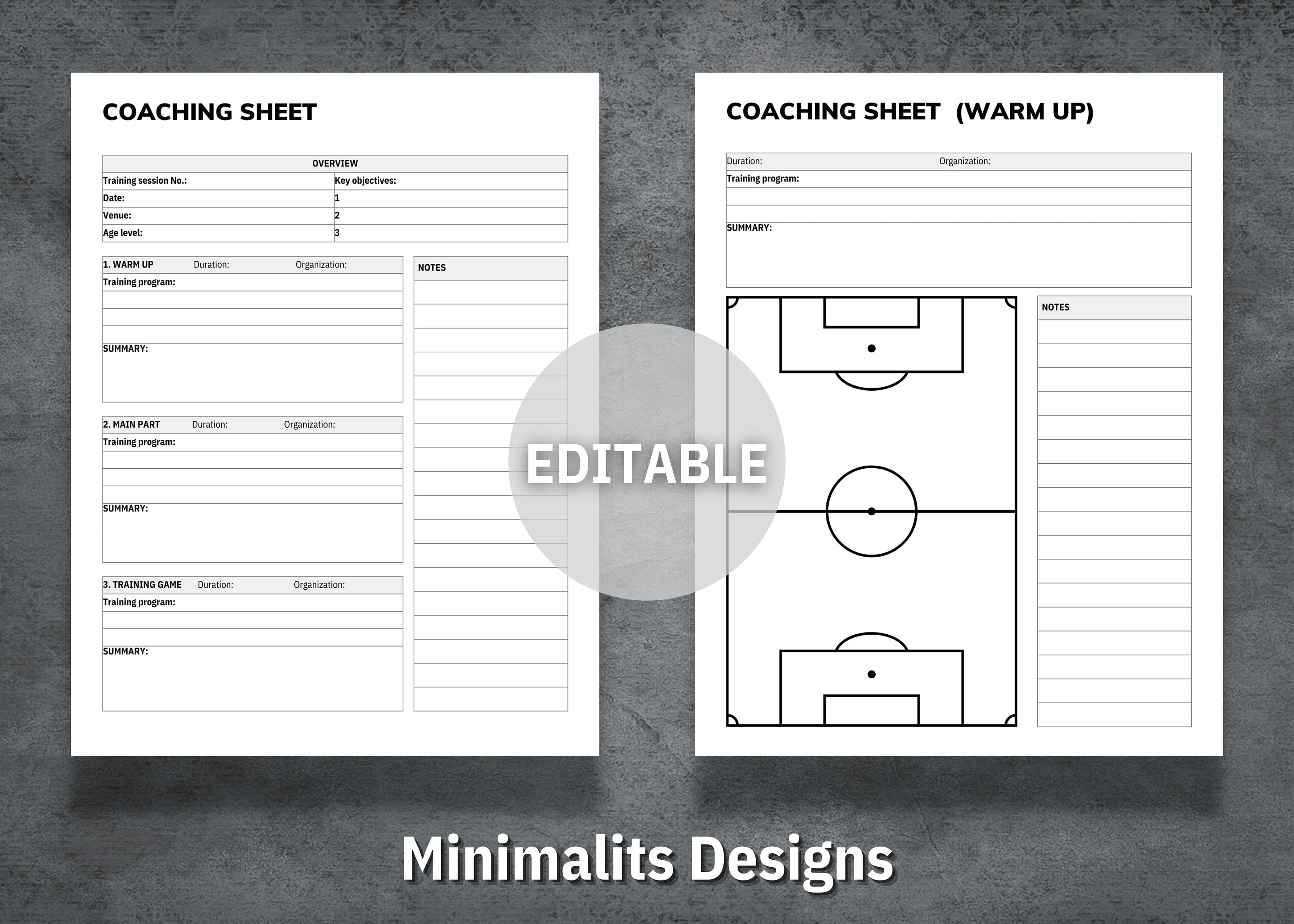 Soccer Coaching Sheet, Football Coaching Sheet, Soccer Practice Plan ...