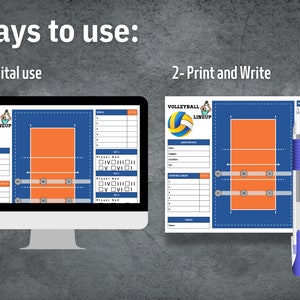 Volleyball Lineup, Volleyball Lineup Maker, Volleyball Game Day ...