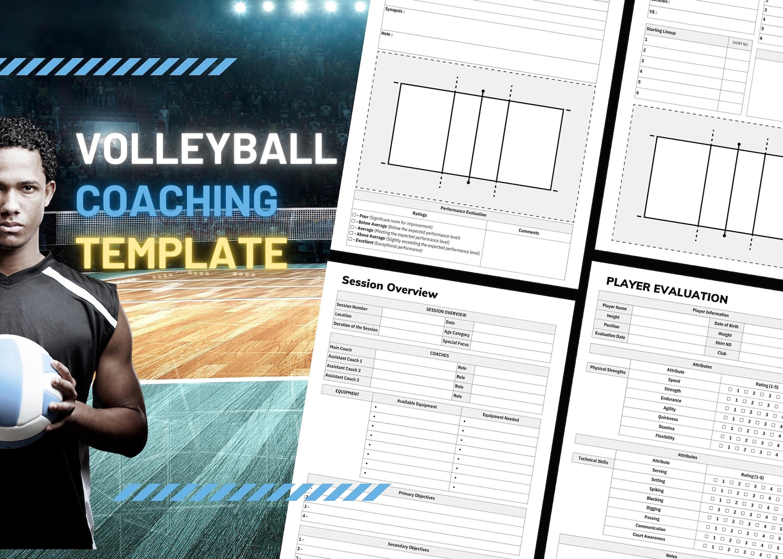 Volleyball Practice Plan Template