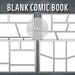 Blank Comic Template, Blank Comic Book, Printable Storyboard, Comic ...