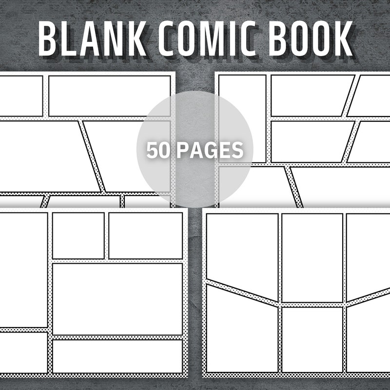 Comic Strip Graphic Novel - Etsy