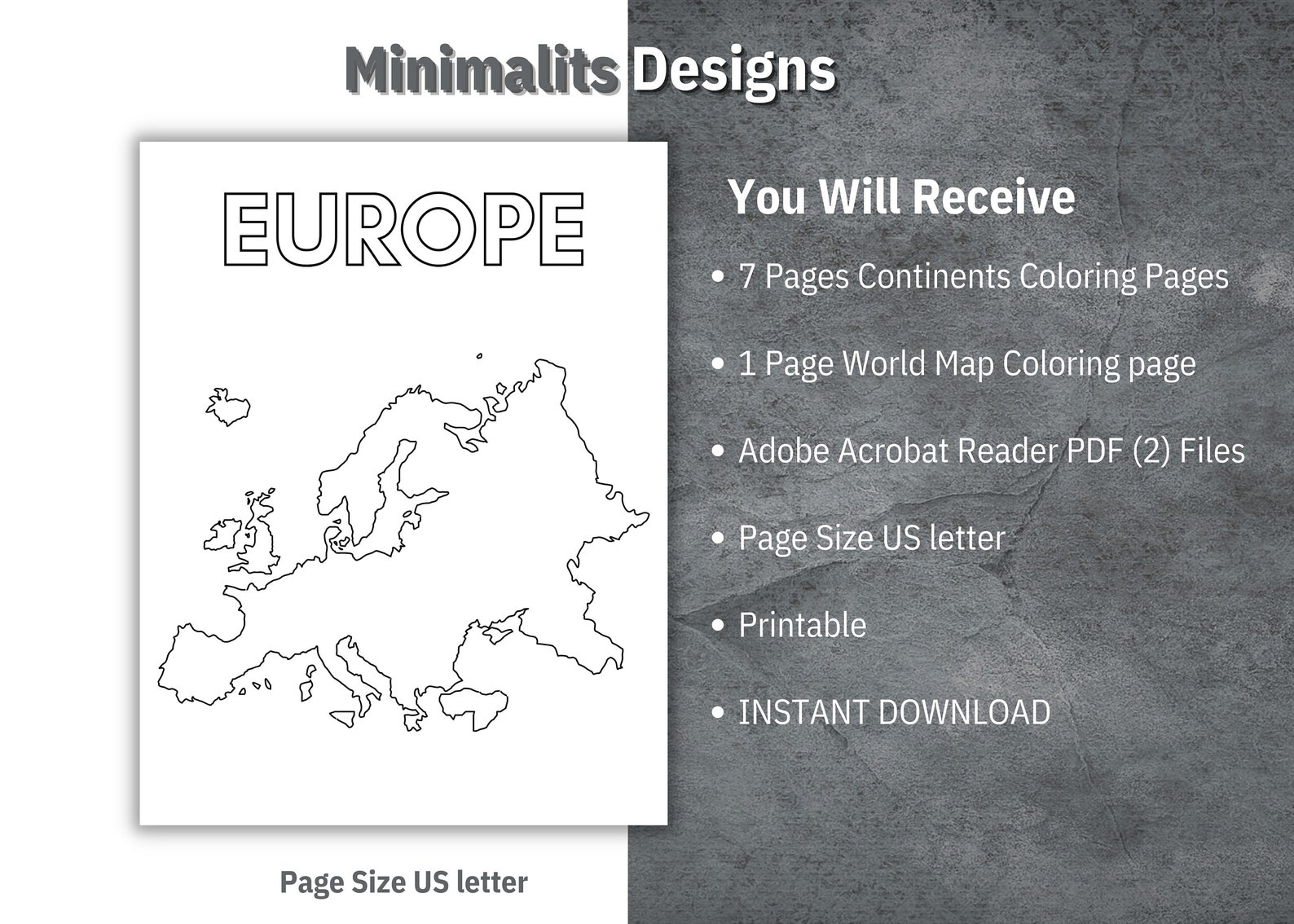 Continents Coloring Pages, World Map Coloring Pages, Printable Map ...