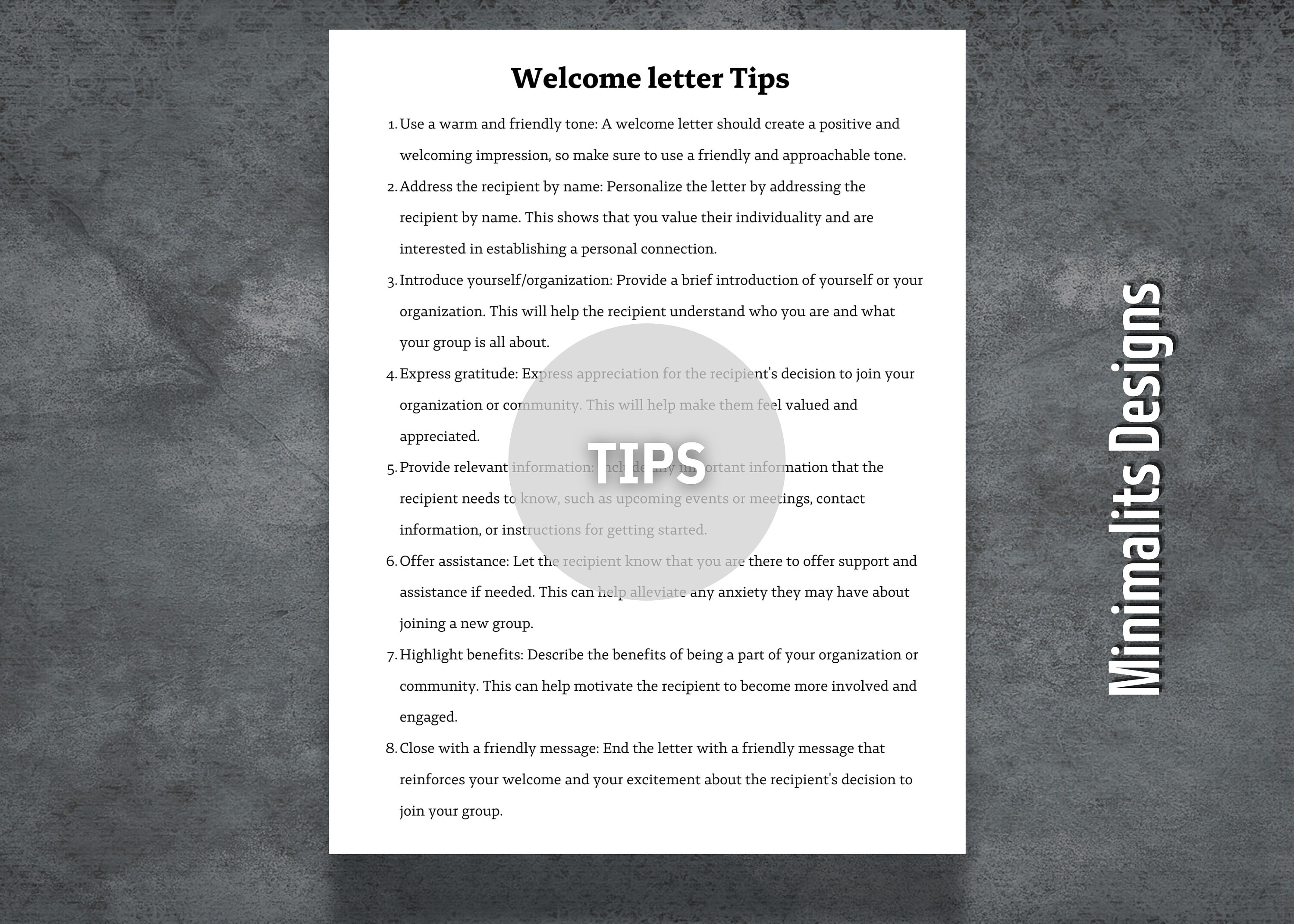 Welcome Letter, Greeting Letter, New Employee Welcome Letter, Printable ...