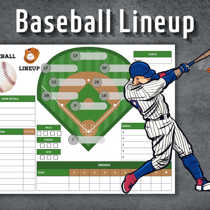 Baseball Strategy Board - Etsy