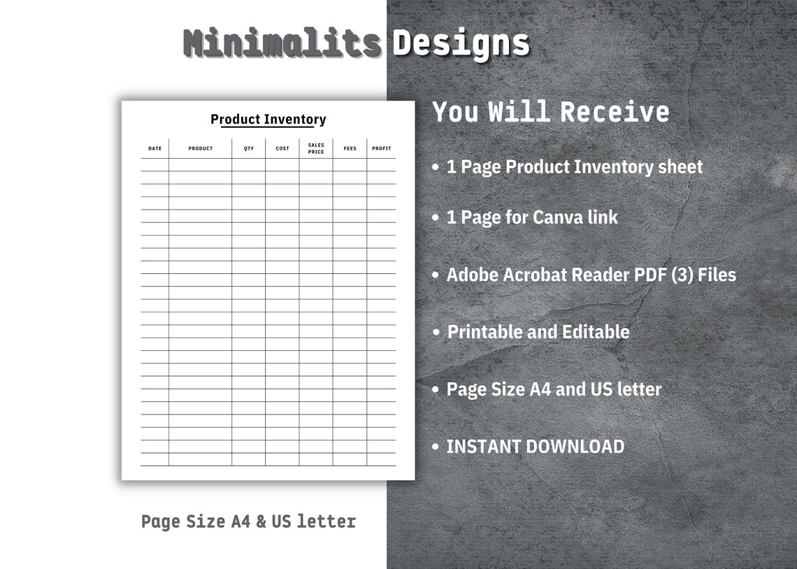 Product Inventory, Product Inventory Management, Editable Product ...