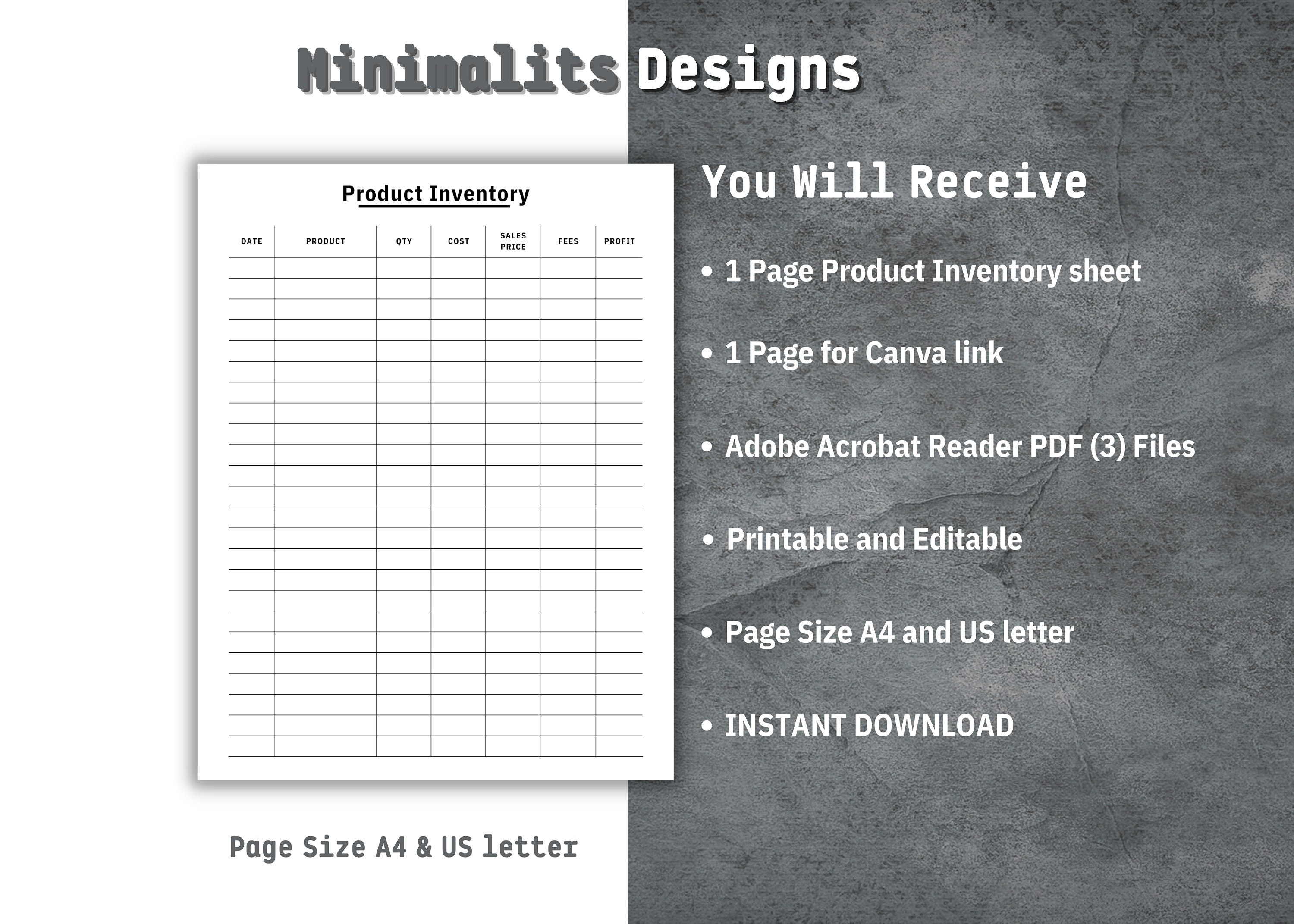Product Inventory, Product Inventory Management, Editable Product ...