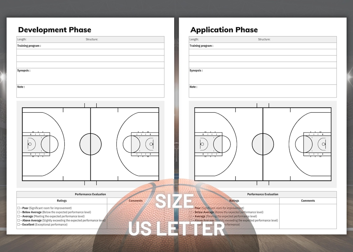 Basketball Coaching Template, Basketball Practice Plan, Basketball Game ...