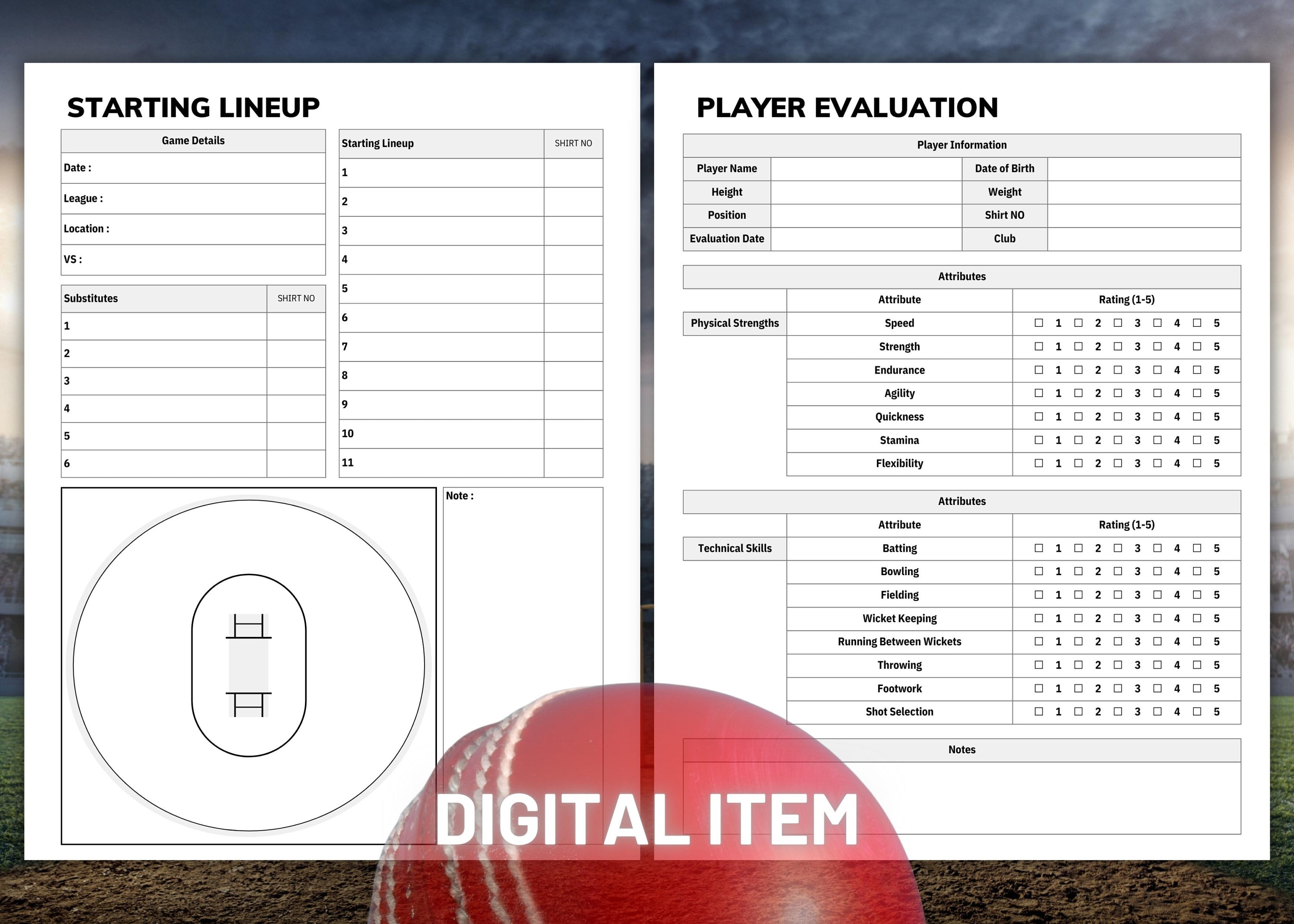 Cricket Coaching Template, Cricket Practice Plan, Cricket Game Day ...