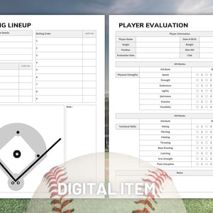 Baseball Coaching Template, Baseball Practice Plan, Baseball Game Day ...