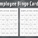 Employee Bingo Cards, Printable Employee Bingo Template, Human ...