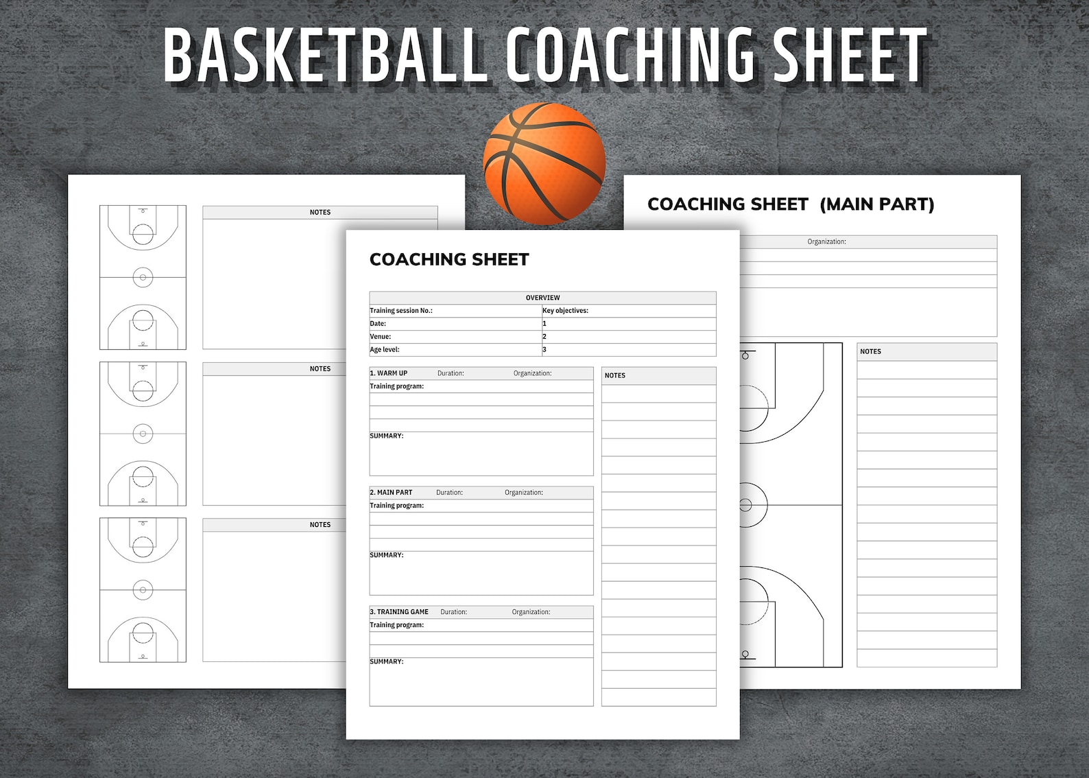 Basketball Coaching Sheet, Basketball Practice Plan, Basketball Game ...