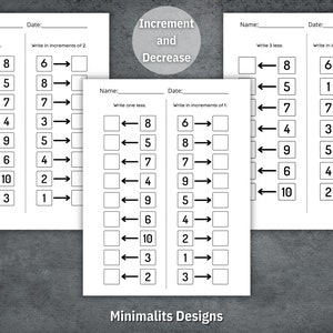 Math Worksheets, Addition and Subtraction, Printable Math, Kindergarten ...