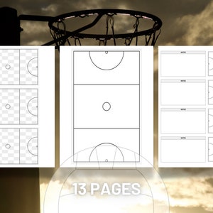 Netball Coaching Template, Netball Practice Plan, Netball Game Day ...