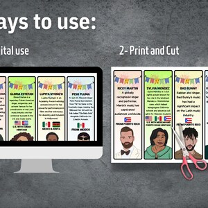 Hispanic Heritage Month, Hispanic Heritage Bookmarks, Celebrate ...