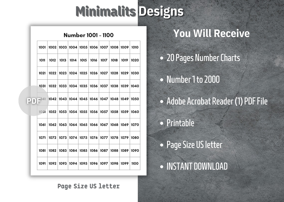Number Charts, Numbers Worksheet, Printable Numbers, Kindergarten ...