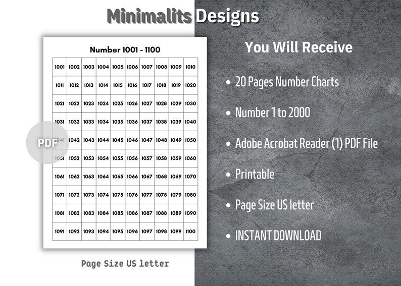 Number Charts, Numbers Worksheet, Printable Numbers, Kindergarten ...