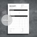 Receipt Template, Order Form, Business Receipt, Payment Receipt ...