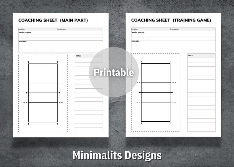Volleyball Coaching Sheet, Volleyball Practice Plan, Volleyball Game ...