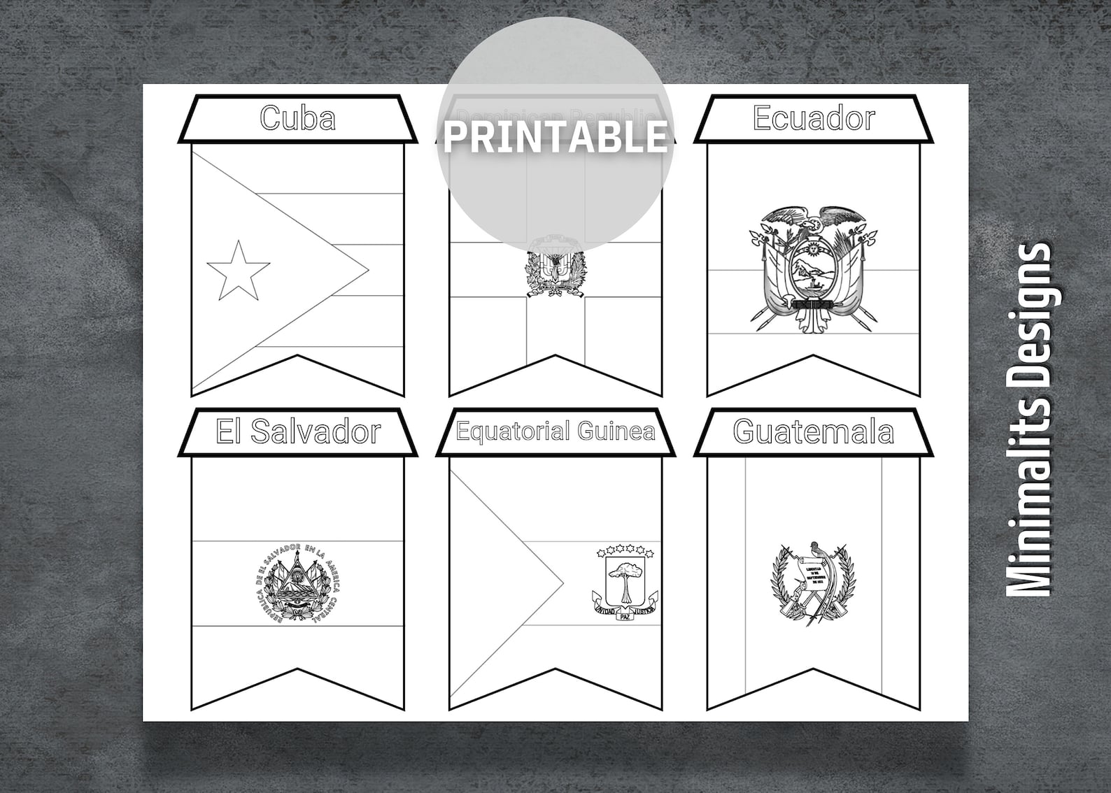 Hispanic Heritage Month Coloring Pages Hispanic Heritage - Etsy