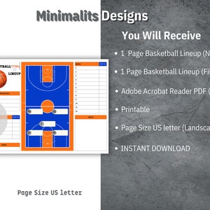 Basketball Lineup, Basketball Lineup Maker, Basketball Game Day ...