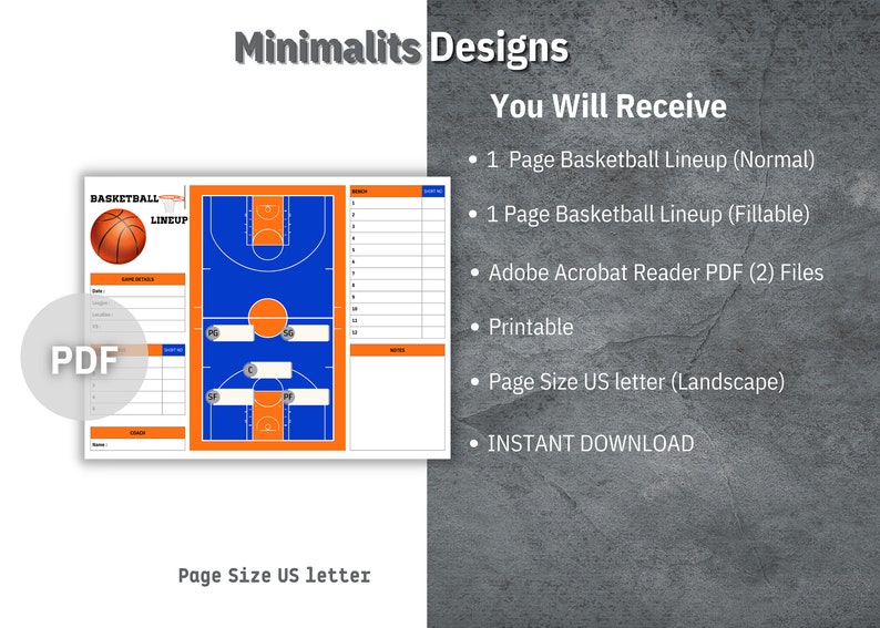 Basketball Lineup, Basketball Lineup Maker, Basketball Game Day ...