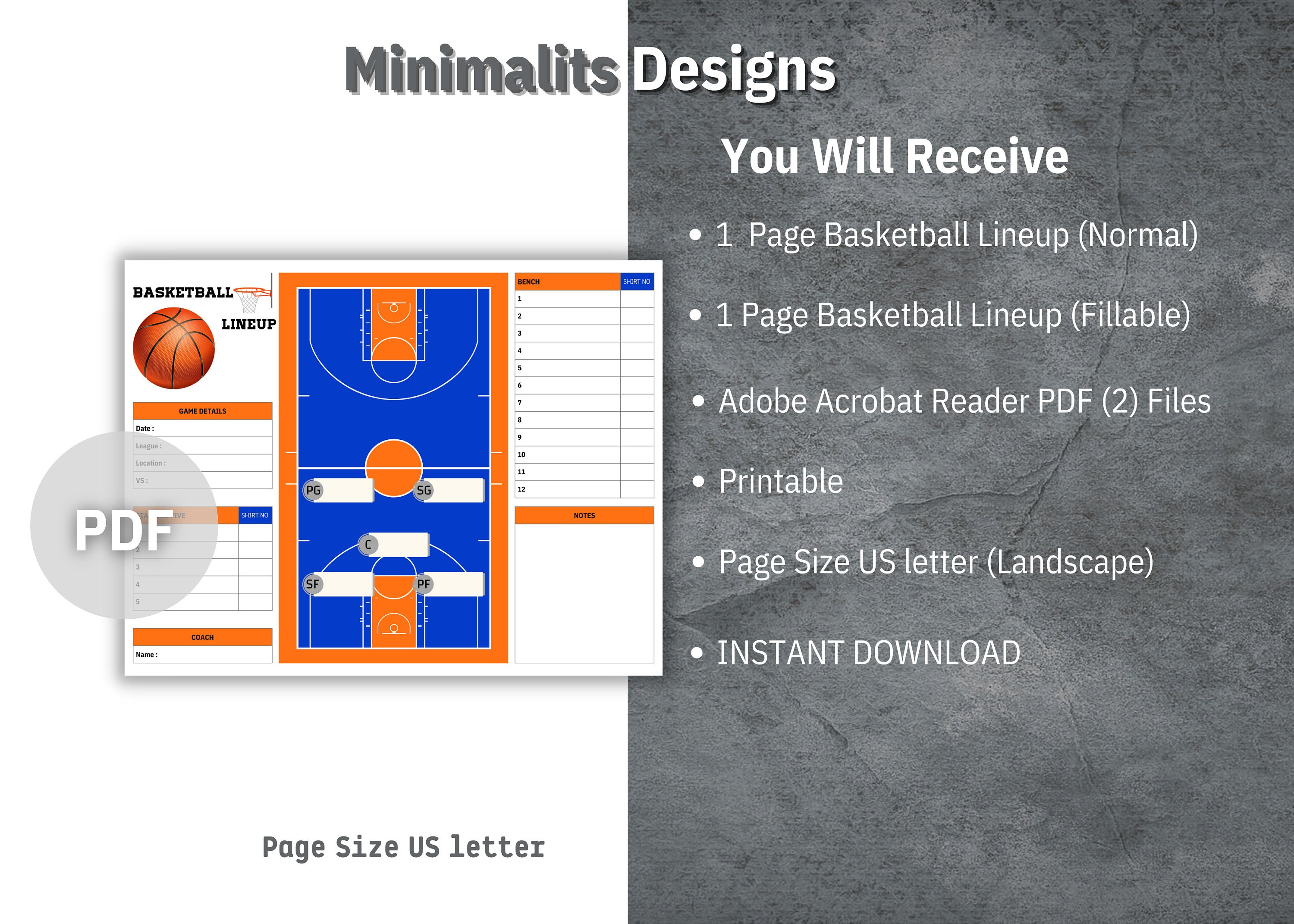 Basketball Lineup, Basketball Lineup Maker, Basketball Game Day ...