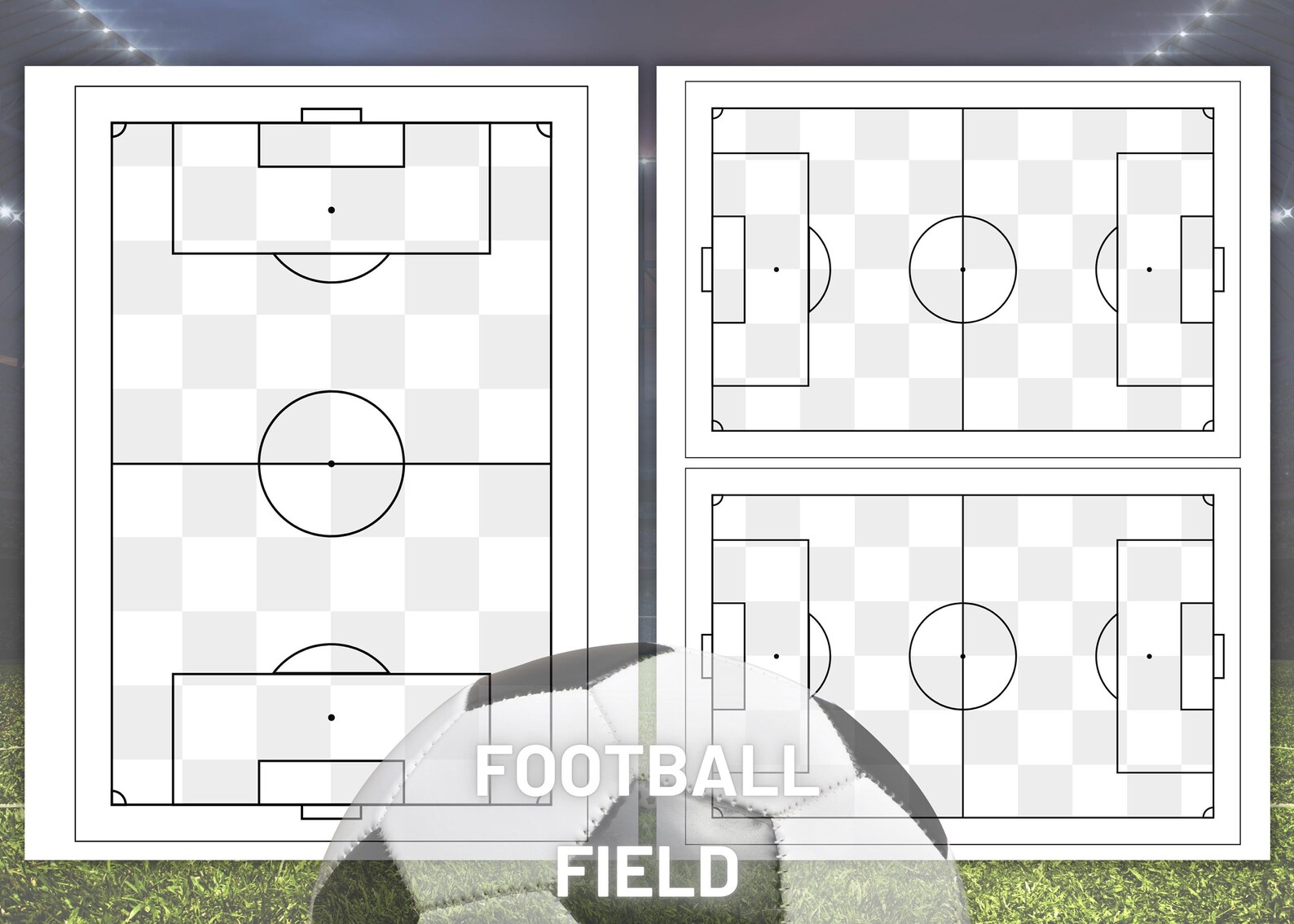 Football Coaching Template, Soccer Practice Plan, Football Game Day ...