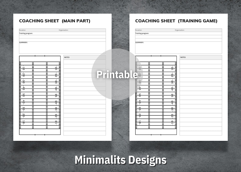 American Football Coaching Sheet, Football Practice Plan, Football Game ...