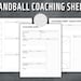 Handball Coaching Sheet, Handball Practice Plan, Handball Game Day ...