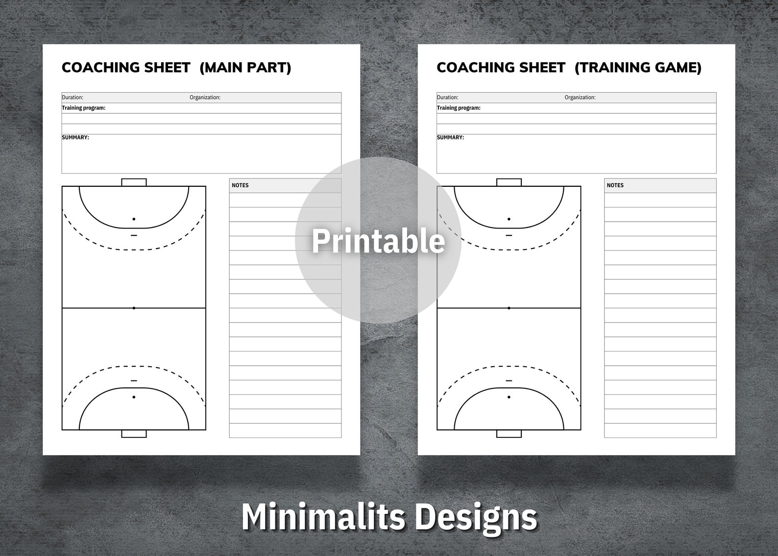 Handball Coaching Sheet, Handball Practice Plan, Handball Game Day ...