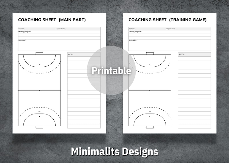 Handball Coaching Sheet, Handball Practice Plan, Handball Game Day ...
