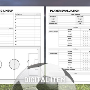 Football Coaching Template, Soccer Practice Plan, Football Game Day ...